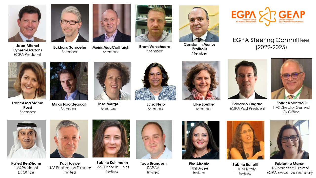 The International Institute of Administrative Sciences - IIAS | IIAS EGPA Steering Committee